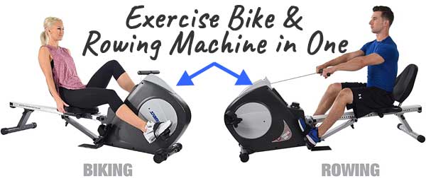 Recumbent Bike Rowing Machines: The Best of Both Worlds?